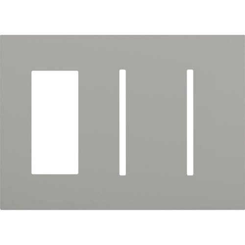 LWT-TGG-GR - Lutron LWT-TGG-GR - New Architectural 3-Gang Wall Plate ...