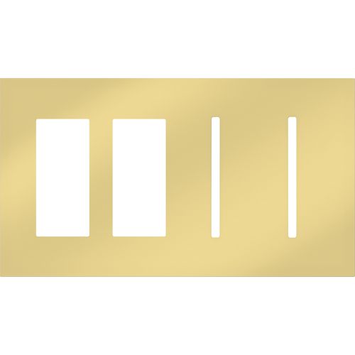 LWT-TTGG-BB - Lutron LWT-TTGG-BB - Architectural 4-Gang Wall Plate ...