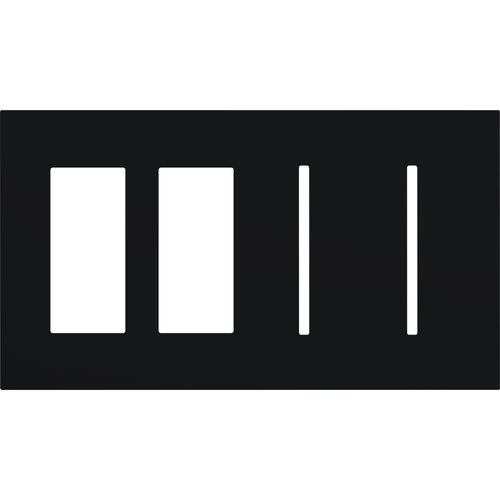 LWT-TTGG-BL - Lutron LWT-TTGG-BL - New Architectural 4-Gang Wall Plate ...