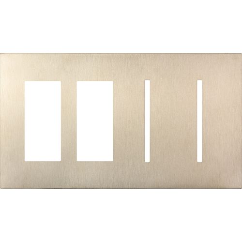 LWT-TTGG-SN - Lutron LWT-TTGG-SN - Architectural 4-Gang Wall Plate ...