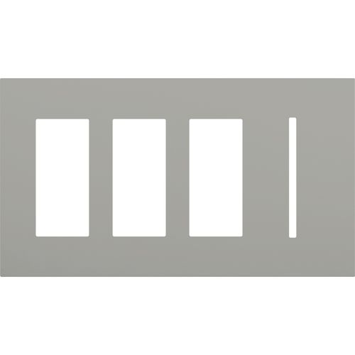 LWT-TTTG-GR - Lutron LWT-TTTG-GR - New Architectural 4-Gang Wall Plate ...