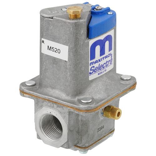 M520-3/4 - Maxitrol M520-3/4 - 3/4" Modulating Valve w/ By Pass Left