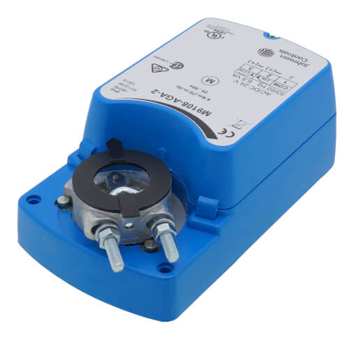 M9108-AGA-2 - Johnson Controls M9108-AGA-2 - M9108 24 VAC Electric Non-Spring Return Actuator ...