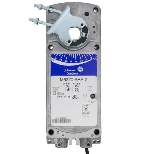 M9220-BAA-3 - Johnson Controls M9220-BAA-3 - M9220 120V On/Off Spring ...