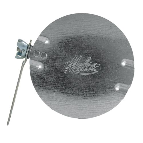 D4AST - Malco D4AST - 4" Standard 28 Gauge Pre-Assembled Damper w/ Wing ...