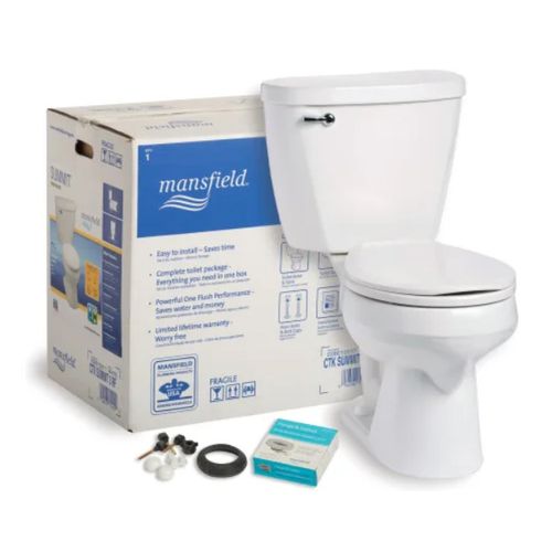 038010017 - Mansfield 038010017 - Summit 1.6 GPF Round Complete Toilet ...