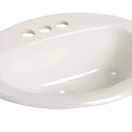 237410000 - Mansfield 237410000 - 237 MS Oval Drop-In Lavatory, 4 ...