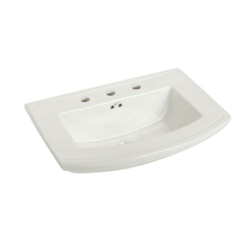 328810000 - Mansfield 328810000 - 328 Barrett Pedestal Lavatory with 8 ...
