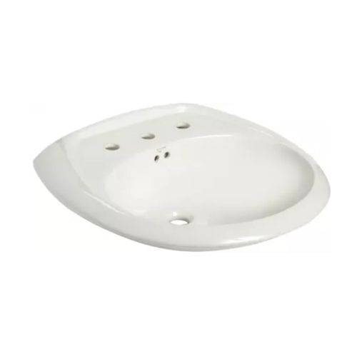 348810040 - Mansfield 348810040 - 348 Maverick Pedestal Lavatory with 8 ...