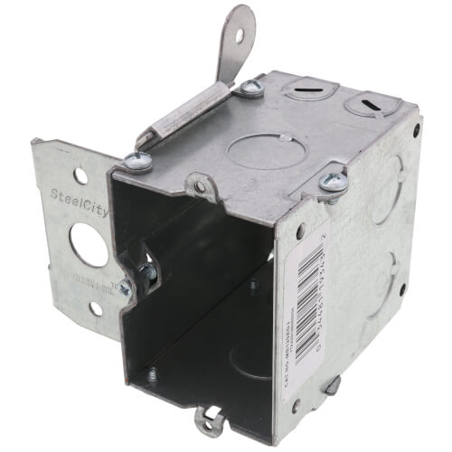 MB120ADJ - Steel City MB120ADJ - 3-1/2" 1-Gang Adjustable Wall Box w/ 1 ...