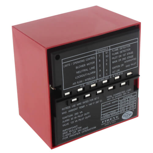 MC120R - Fireye MC120R - 50/60 Hz M-Series II Chassis with Remote Reset ...