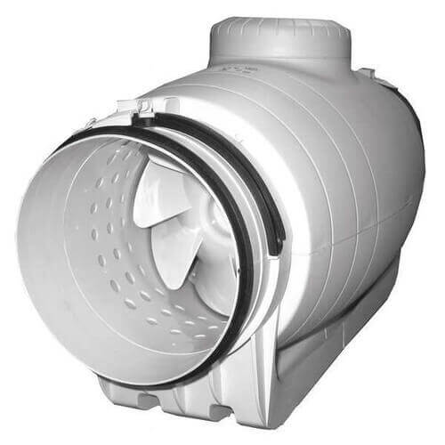 MCA-100 - S&P MCA-100 - 4'' TD Direct Connection Inline Backdraft Damper