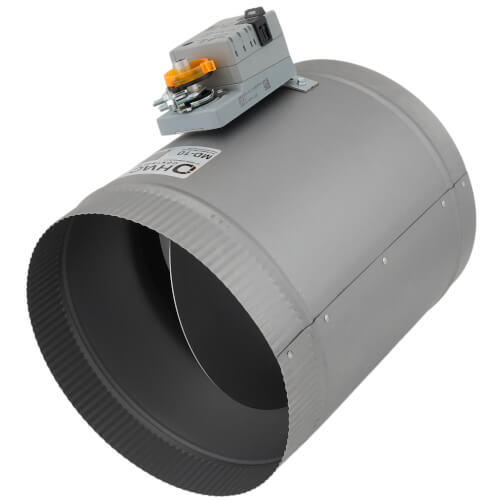 MD-10 - iO HVAC Controls MD-10 - 10" Round Motorized Zone Damper