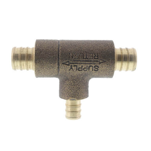 MFPT3412 - Raven MFPT3412 - 3/4" x 3/4" x 1/2" PEX Monoflow Tee