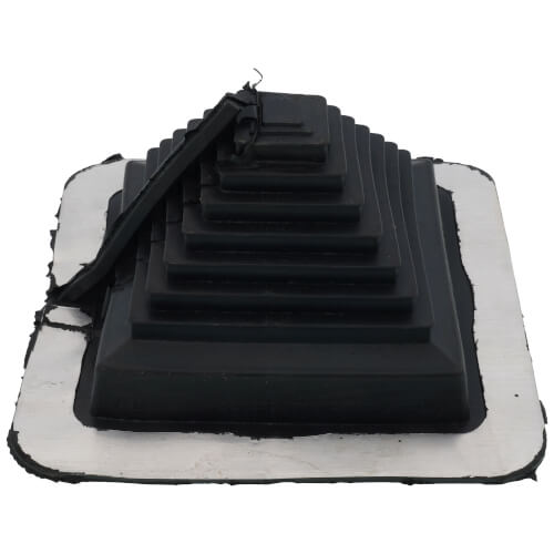 MFSQ101BA - Master Flash MFSQ101BA - Closed to 5" Multi-Flash Square Vent Master Flash w ...