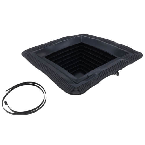 MFSQ201BA - Master Flash MFSQ201BA - Closed to 10" Multi-Flash Square Vent Master Flash w ...