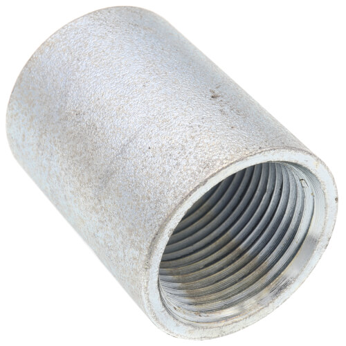 MGSC0100 - Everflow MGSC0100 - 1" Galvanized Steel Merchant Coupling