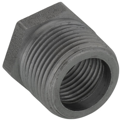 MHBB3412 - Everflow MHBB3412 - 3/4" x 1/2" Steel Merchant Black Hex Bushing