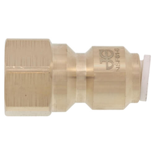 MI4508F4SLF - John Guest MI4508F4SLF - 1/4" OD x 1/4" Brass Threaded ...
