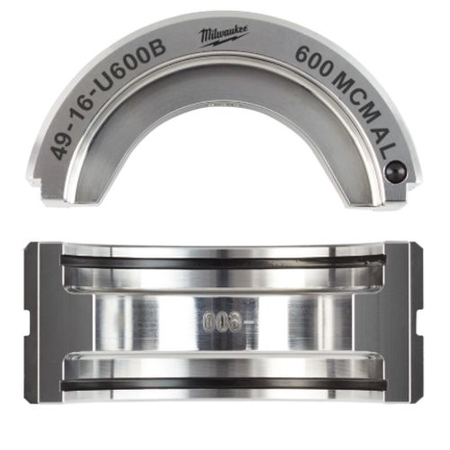 49-16-U600B - Milwaukee 49-16-U600B - 600 MCM Aluminum 6T U Style Die (B)