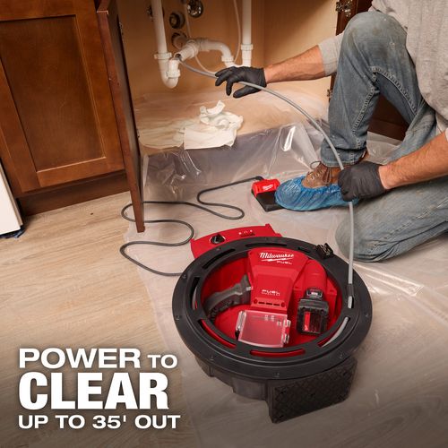 2519-21 - Milwaukee 2519-21 - M12 FUEL High Speed Chain Snake for 1-1/4 ...