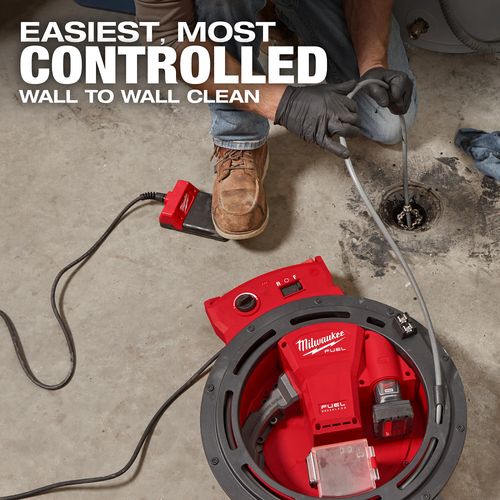 2519-21 - Milwaukee 2519-21 - M12 FUEL High Speed Chain Snake for 1-1/4 ...