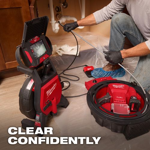 2519-21 - Milwaukee 2519-21 - M12 FUEL High Speed Chain Snake for 1-1/4 ...