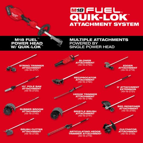 3016-21PS - Milwaukee 3016-21PS - M18 FUEL Pole Saw Kit with QUIK-LOK System