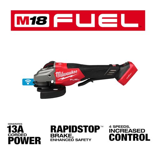 3672-20 - Milwaukee 3672-20 - M18 FUEL 4-1/2"-6" Variable Speed Braking ...