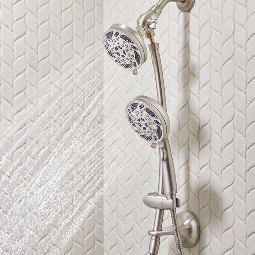 26035SRN - Moen 26035SRN - Spot Resist Brushed Nickel 5 Function 4.5 ...