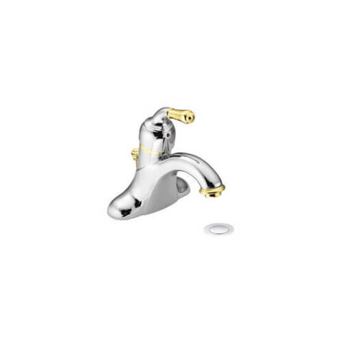 4557CP - Moen 4557CP - Single Handle Lavatory Faucet With Drain ...
