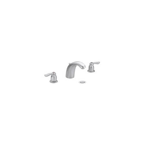 4945BC - Moen 4945BC - Chateau Double Handle Lavatory Faucet With Drain ...