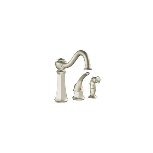 7065SL - Moen 7065SL - Vestige Single Handle Stainless Kitchen Faucet ...