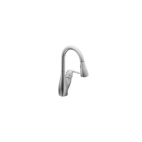 7599C - Moen 7599C - Medora Single Handle Chrome Kitchen Faucet with ...