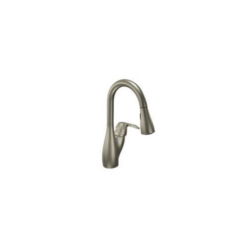 7599SL - Moen 7599SL - Medora Single Handle Stainless Kitchen Faucet ...