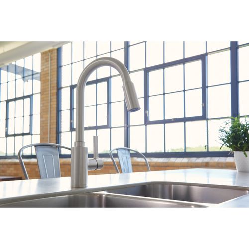 7882SRS - Moen 7882SRS - Genta Lx Spot Resist Stainless 1 Handle ...