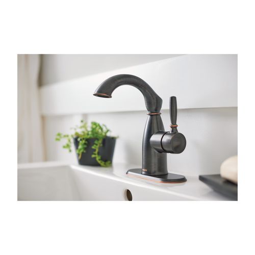 84144BRB - Moen 84144BRB - Sarona Mediterranean Bronze 1 Handle High ...