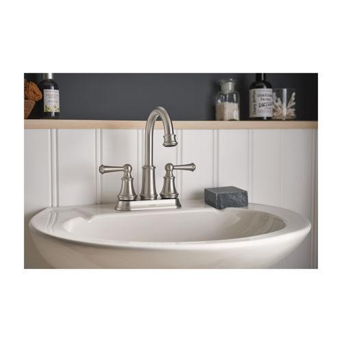 84162SRN - Moen 84162SRN - Brecklyn Spot Resist Brushed Nickel 2 Handle ...