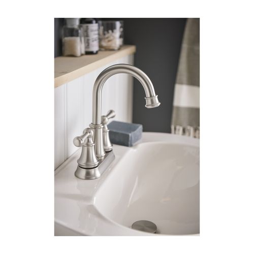 84162SRN - Moen 84162SRN - Brecklyn Spot Resist Brushed Nickel 2 Handle ...