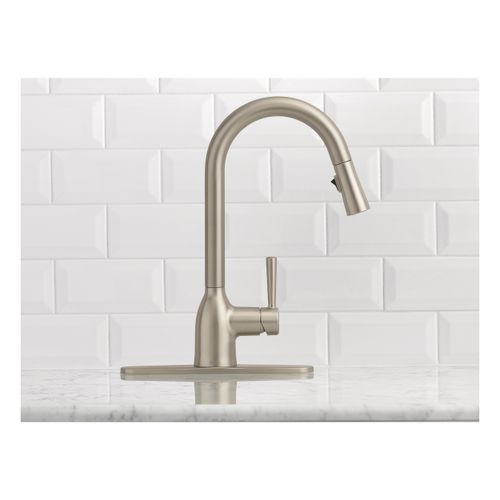 87233SRS - Moen 87233SRS - Adler Spot Resist Stainless Pulldown Kitchen ...