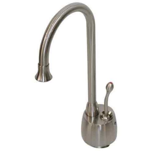 H711-SN - Moen H711-SN - Coronado Satin Nickel Open Vent Gooseneck Hot ...