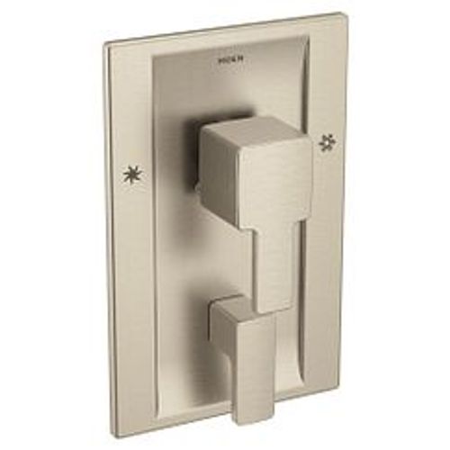 TS2710BN - Moen TS2710BN - 90 Degree Brushed Nickel Posi-temp w ...