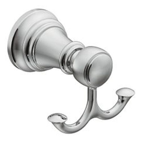 YB8403CH - Moen YB8403CH - Weymouth Chrome Double Robe Hook