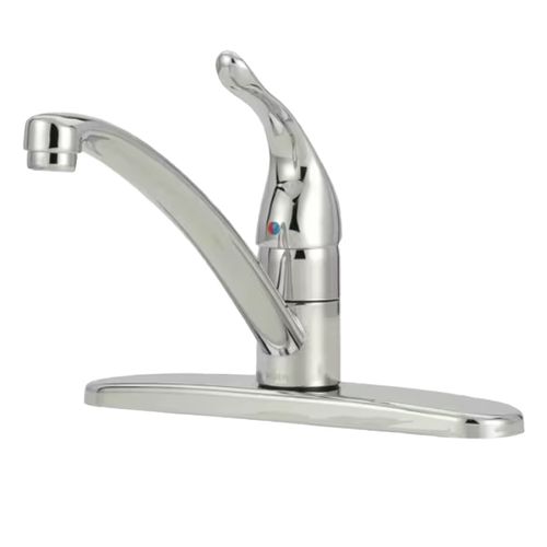 7425 - Moen 7425 - Chateau Single Handle Low Arc Kitchen Faucet (Chrome)