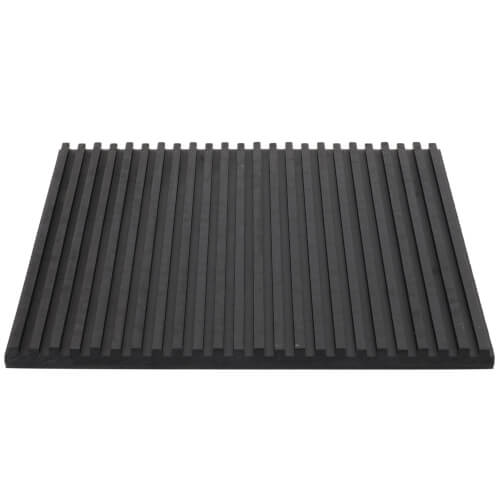 MP-6 - DiversiTech MP-6 - Rubber Anti-Vibration Pad, 6" x 6" x 3/8"