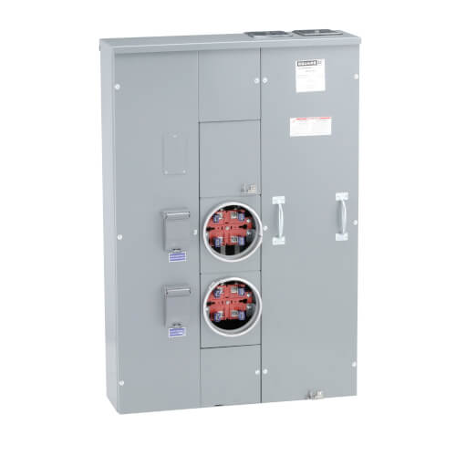 MP42200 - Square D MP42200 - Meter-Pak 2 Gang Overhead/Underground Ring ...