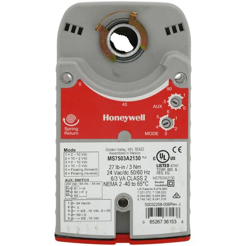 MS7503A2130 - Honeywell MS7503A2130 - Floating (0)2-10 Vdc Spring ...