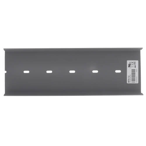 MT4-12 - Functional Devices MT4-12 - 12" x 4" Mounting Track for Relays ...