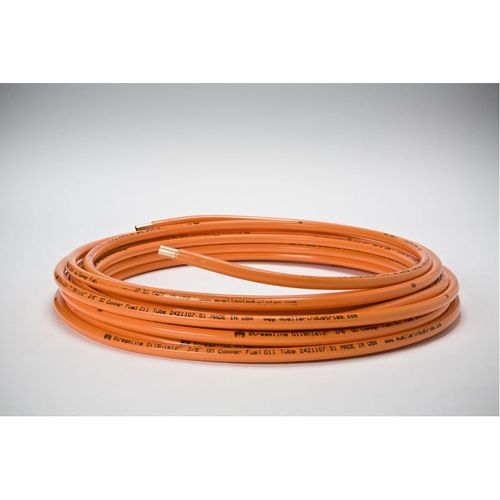 DG06050 - Mueller Industries DG06050 - OilShield 3/8" OD x 50' Coated ACR Copper Tubing Coil ...