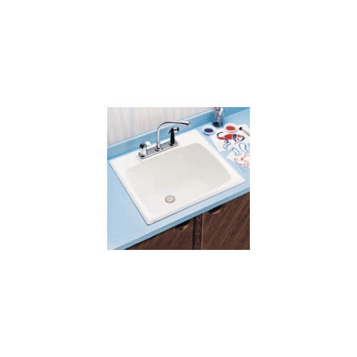M10 - Mustee M10 - Durastone Countertop Specialty Sink (White)